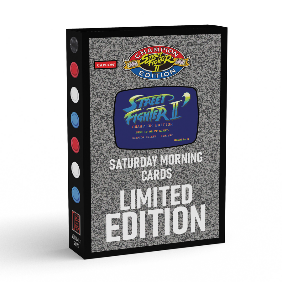 Street Fighter 2: Vol 1. Guile vs. Zangief – Saturday Morning Cards