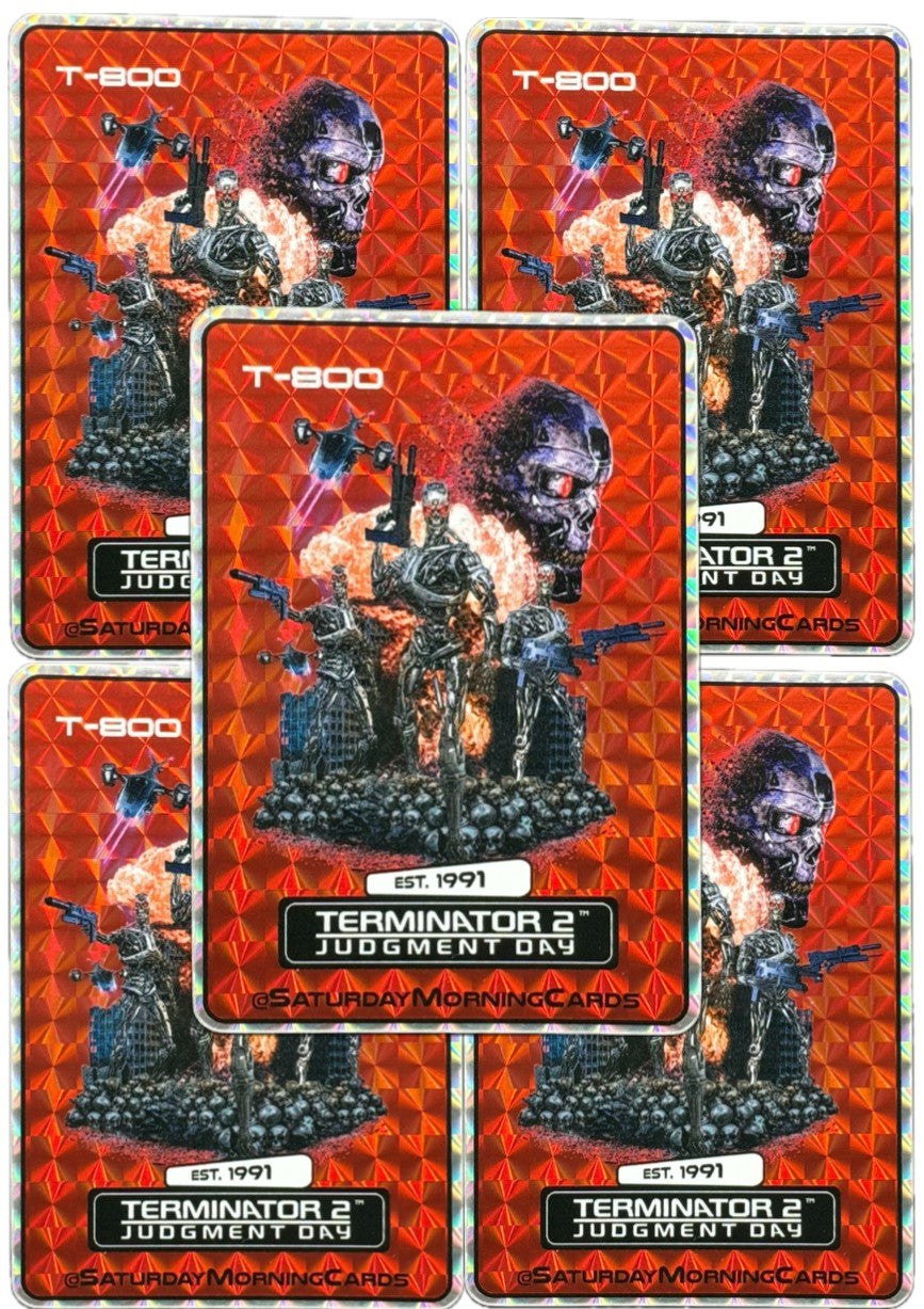 Terminator 2 Judgment Day Prism Stickers Bundle (5 Stickers) – Saturday ...