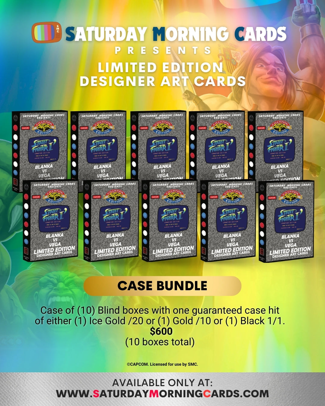 Street Fighter 2: Vol. 5 Blanka vs. Vega (10) Box case Pre-Order ...